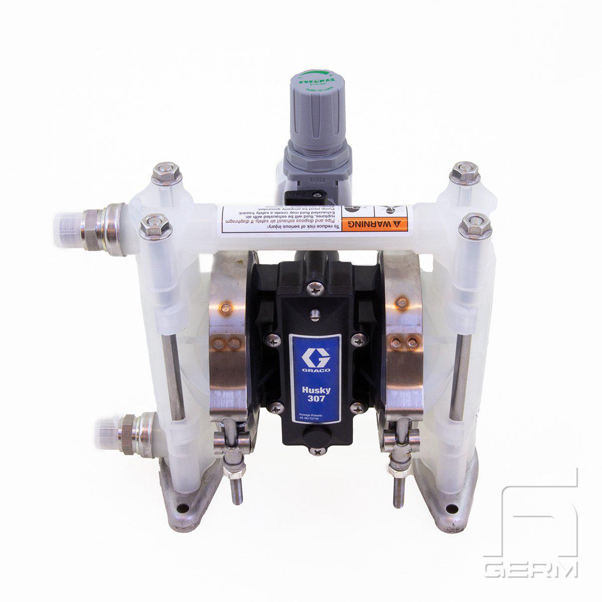 Membranpump 3/8" Husky 307 PP Komplett – Germ