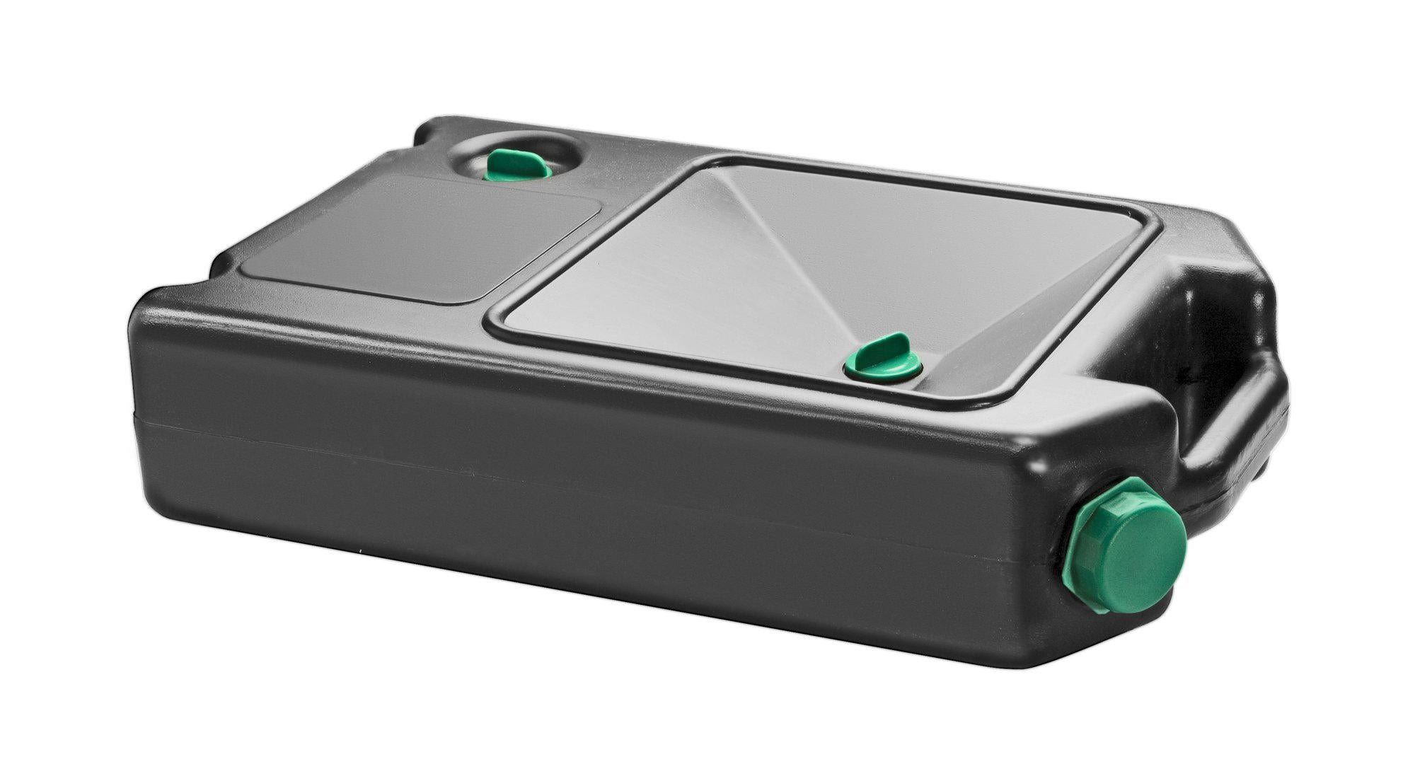 Skål spilloljebalja 8L med lock & pip – Germ