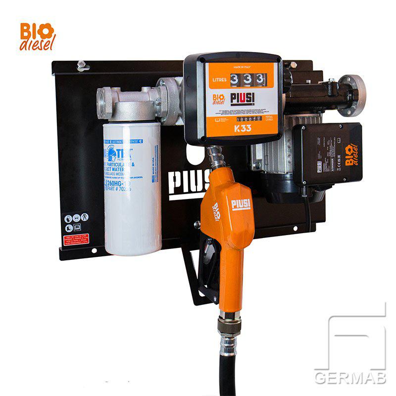 Pumputrustning Bio-Diesel HVO100, 70-85 l/min – Germ